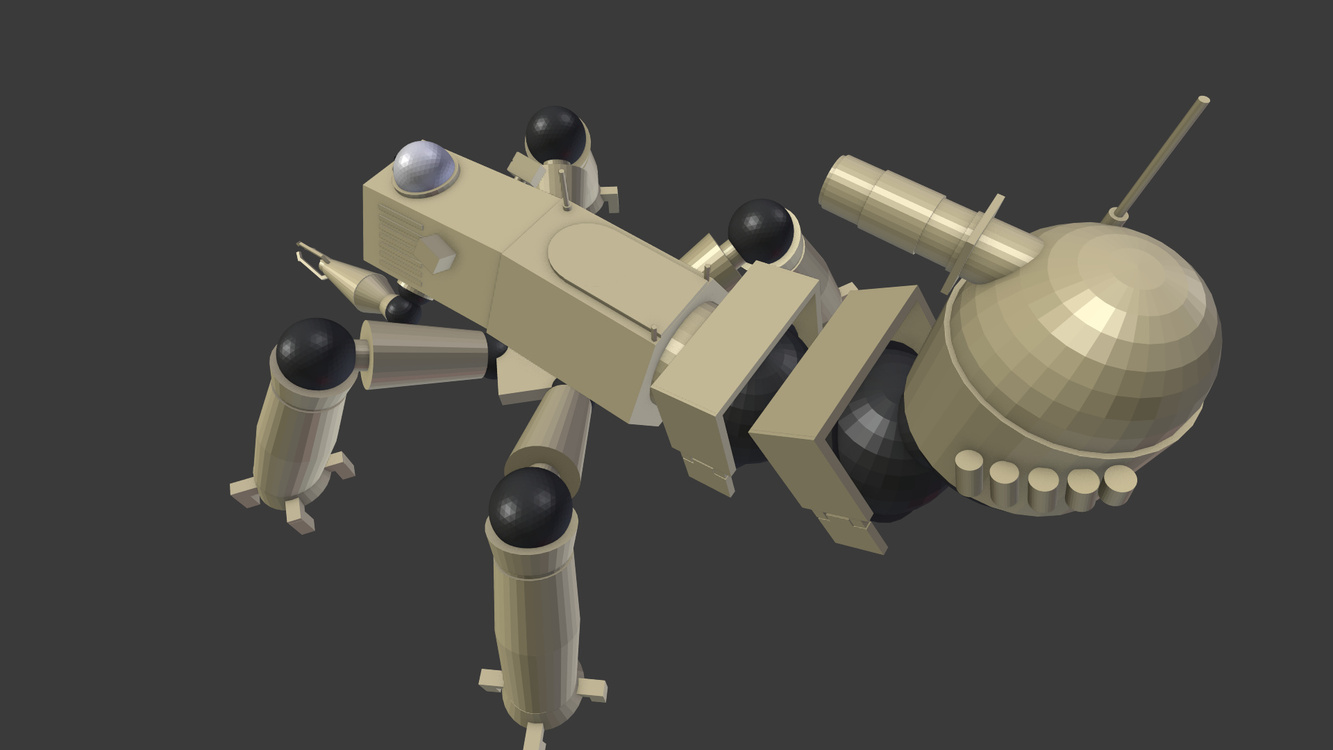 HAW-206 Multiped Tank (From Ghost in the Shell) - Talk - GameDev.tv