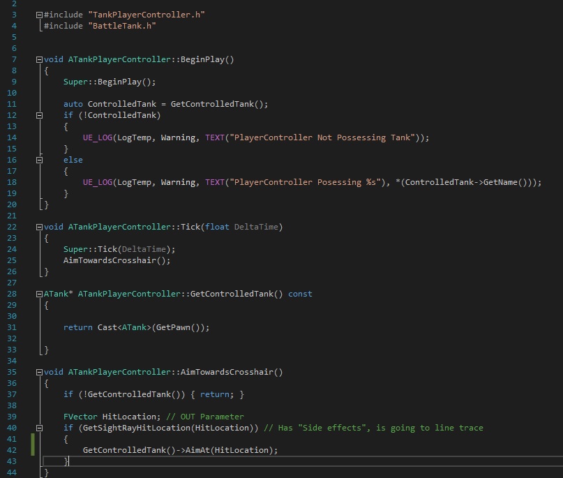 Unresolved External Symbol Error - Talk - GameDev.tv