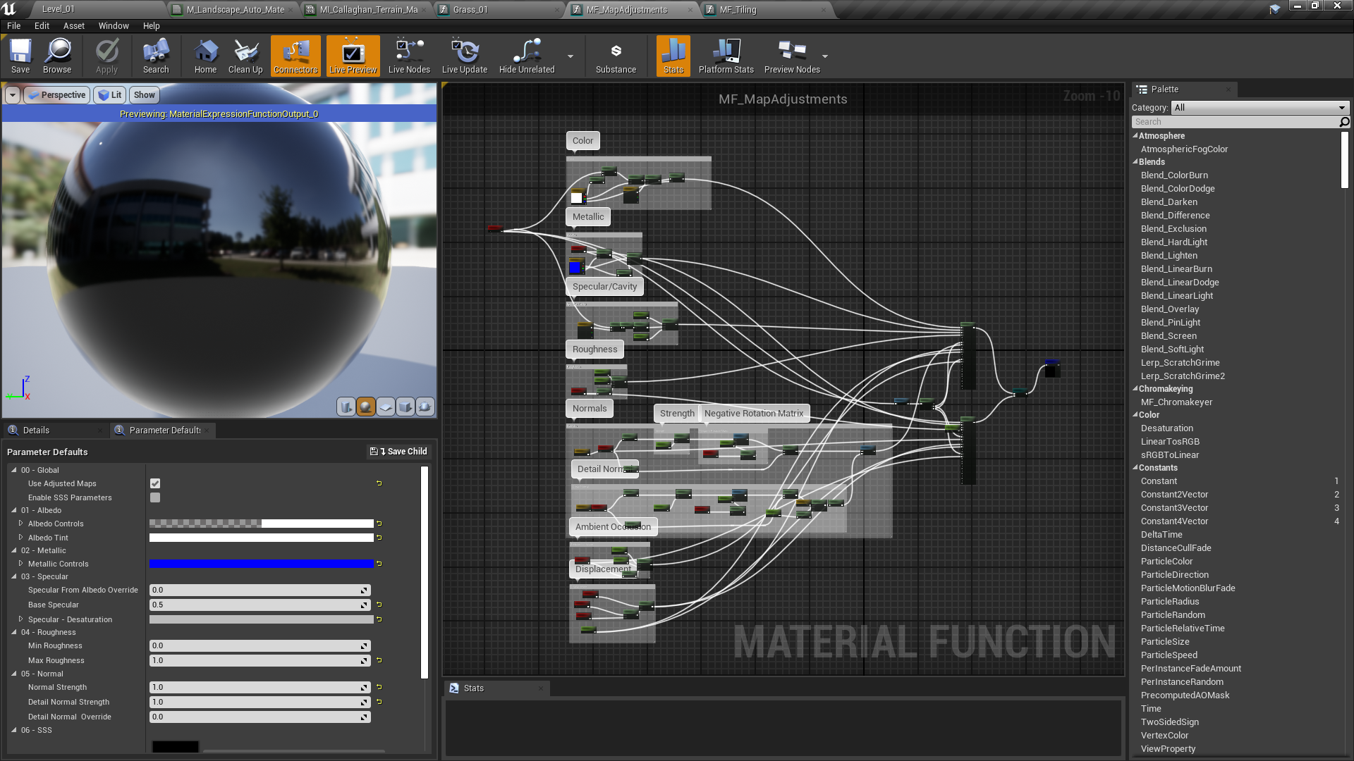 Adjusting Parameter of specific functions in master material - Ask ...