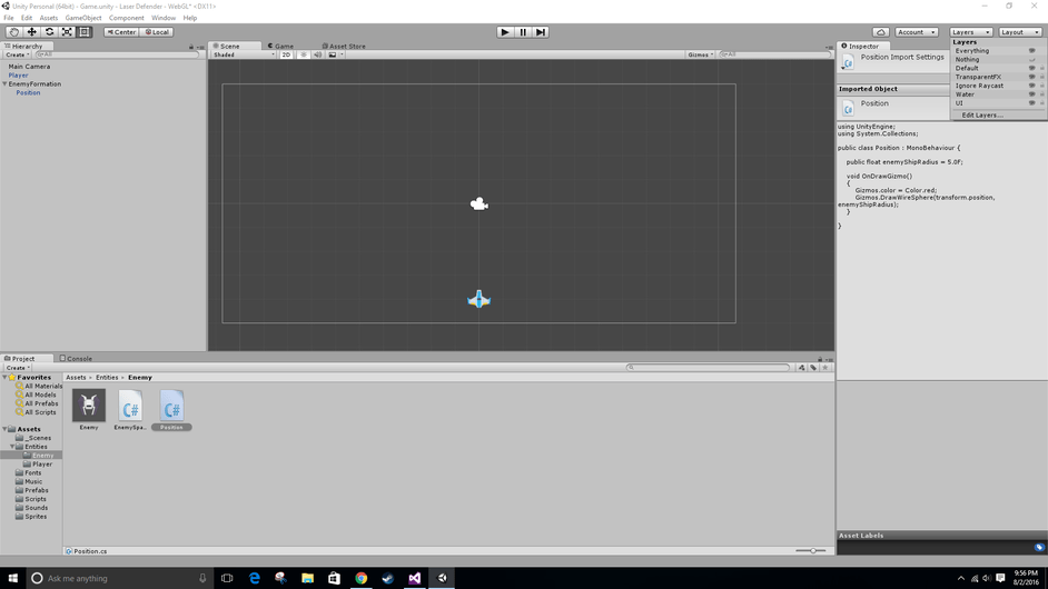 [SOLVED] Gizmo's not showing in scene - Talk - GameDev.tv