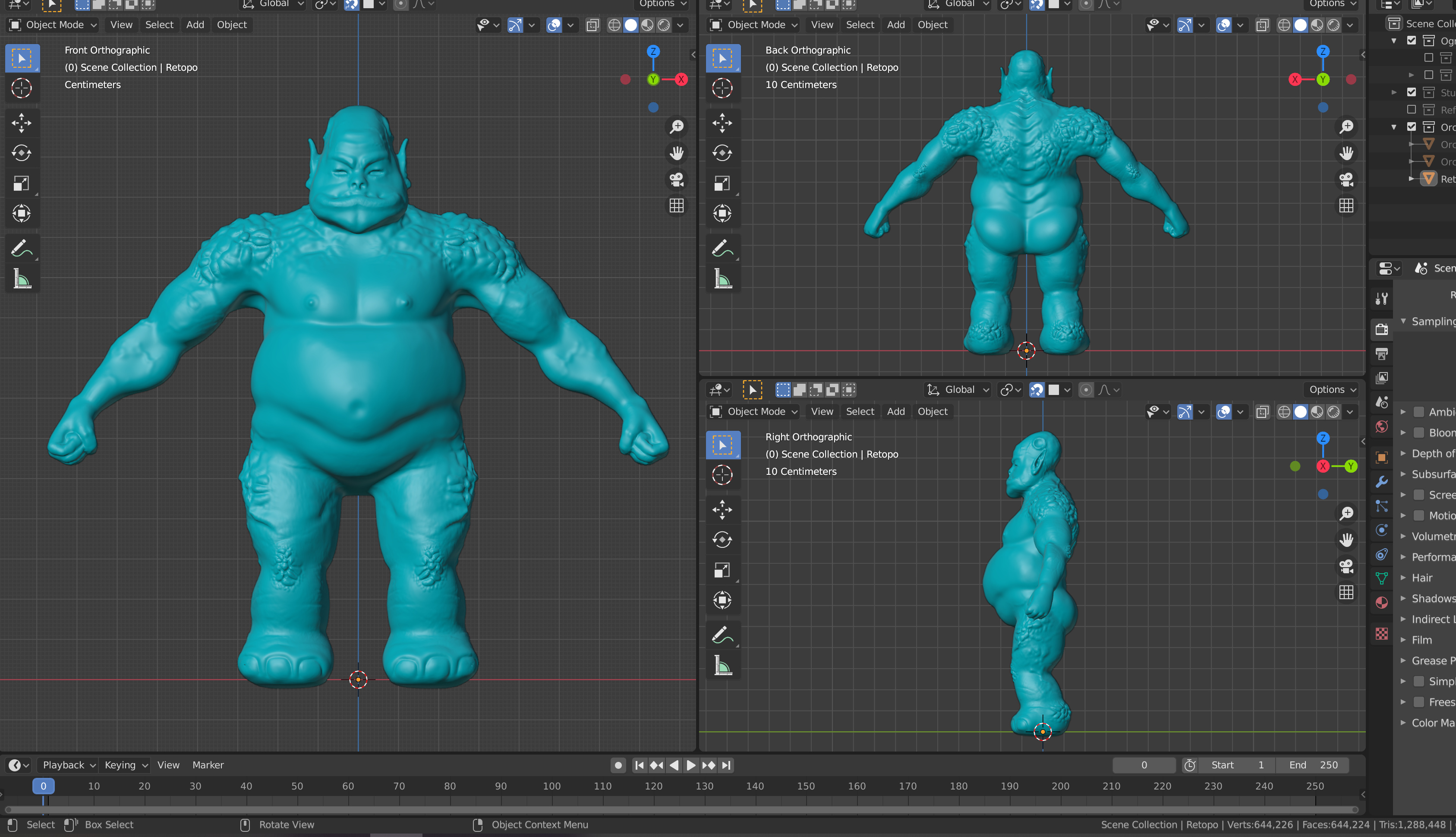 My Manual Retopo - Show - GameDev.tv